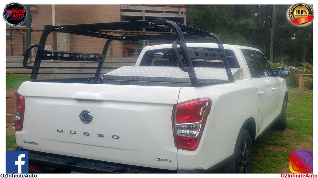 Universal Loaded Sports Bar /Tub Rack for SsangYong Actyon Sports 2008 ...