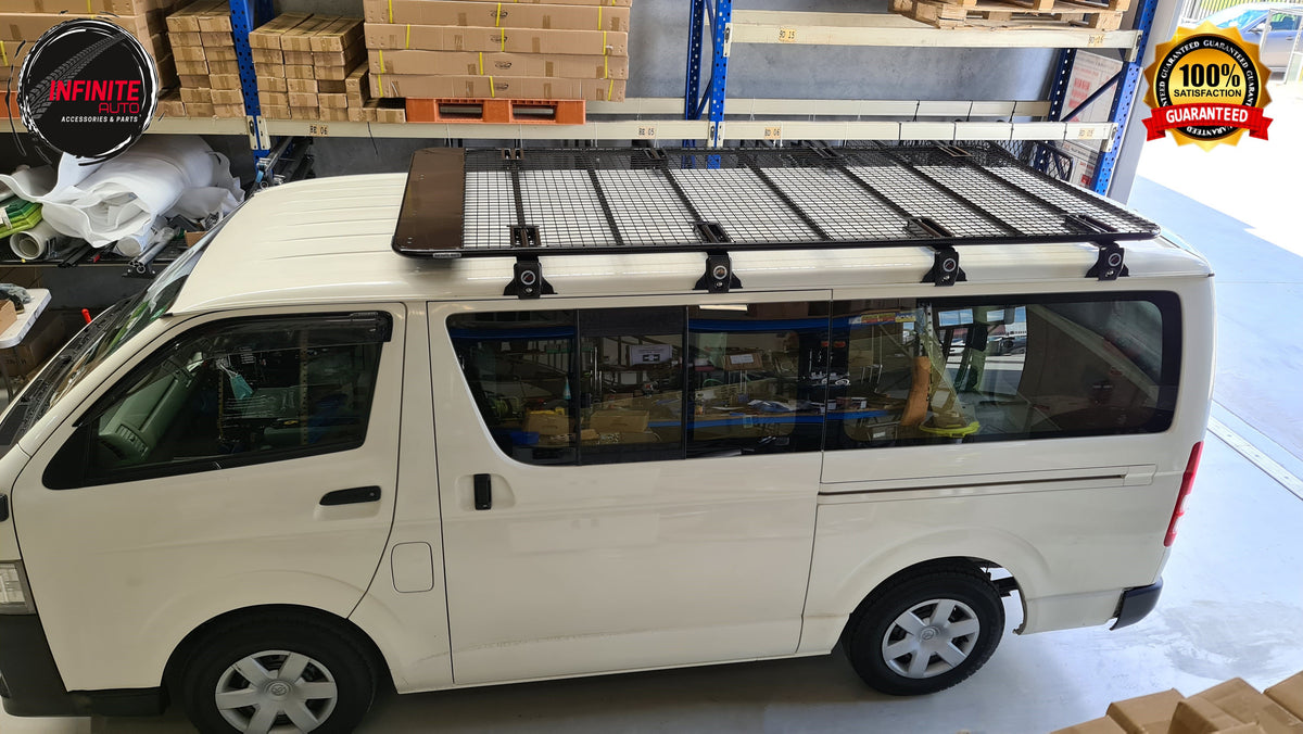 Aluminium Heavy Duty Flat Roof Tray Fits for Van – Infinite Auto